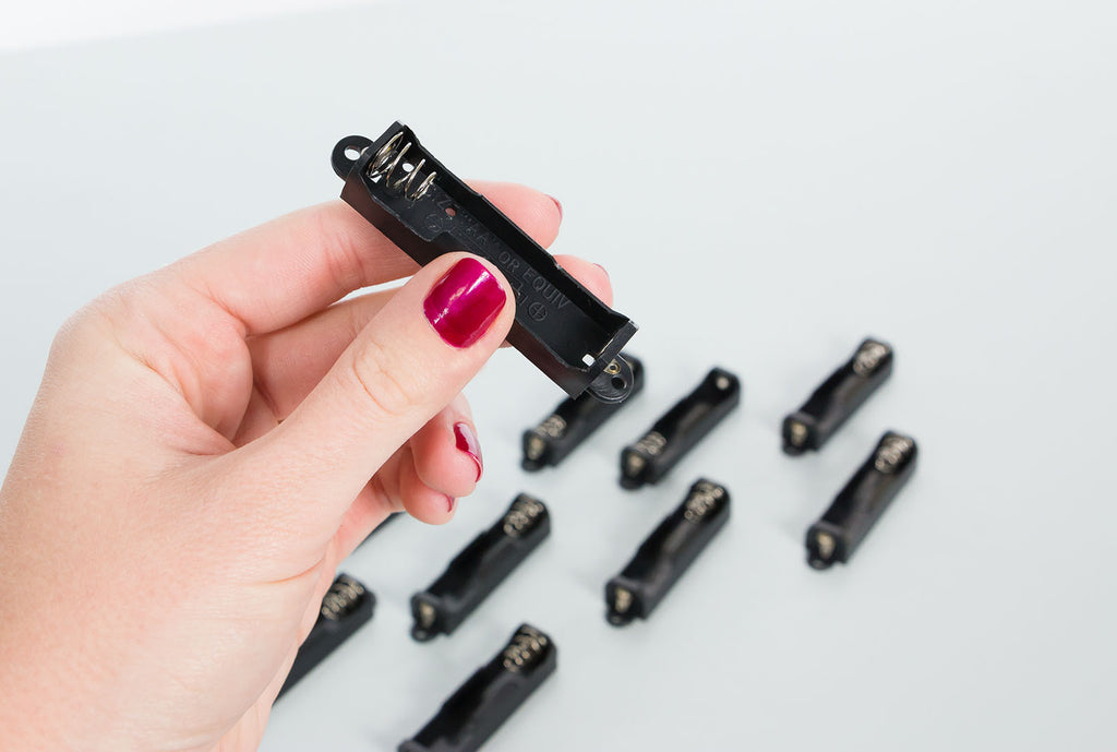 AA Single Battery Holder - TeacherGeek