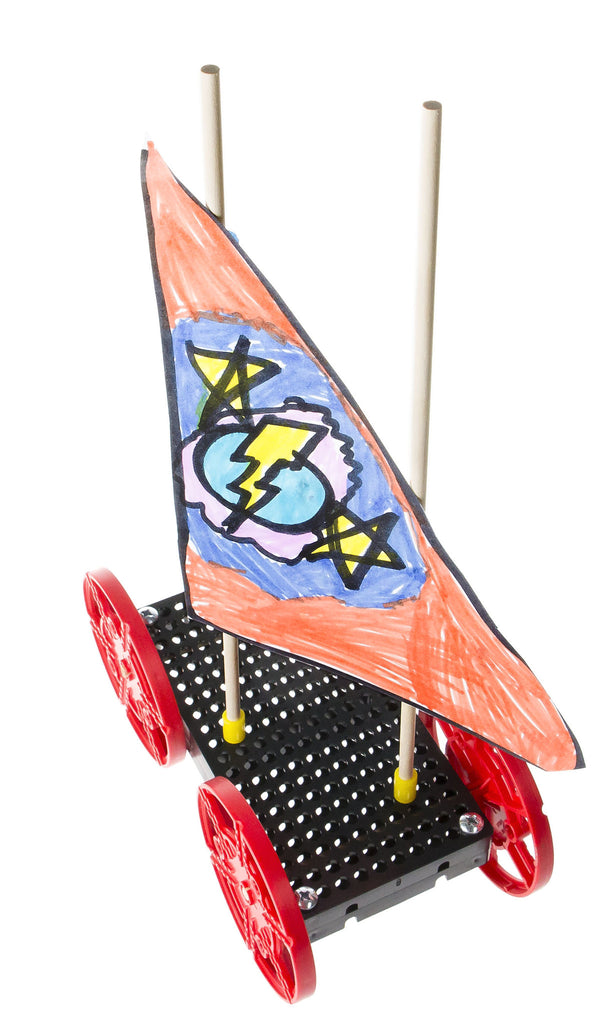 TeacherGeek Sail Car - Best STEM Wind Science Activity