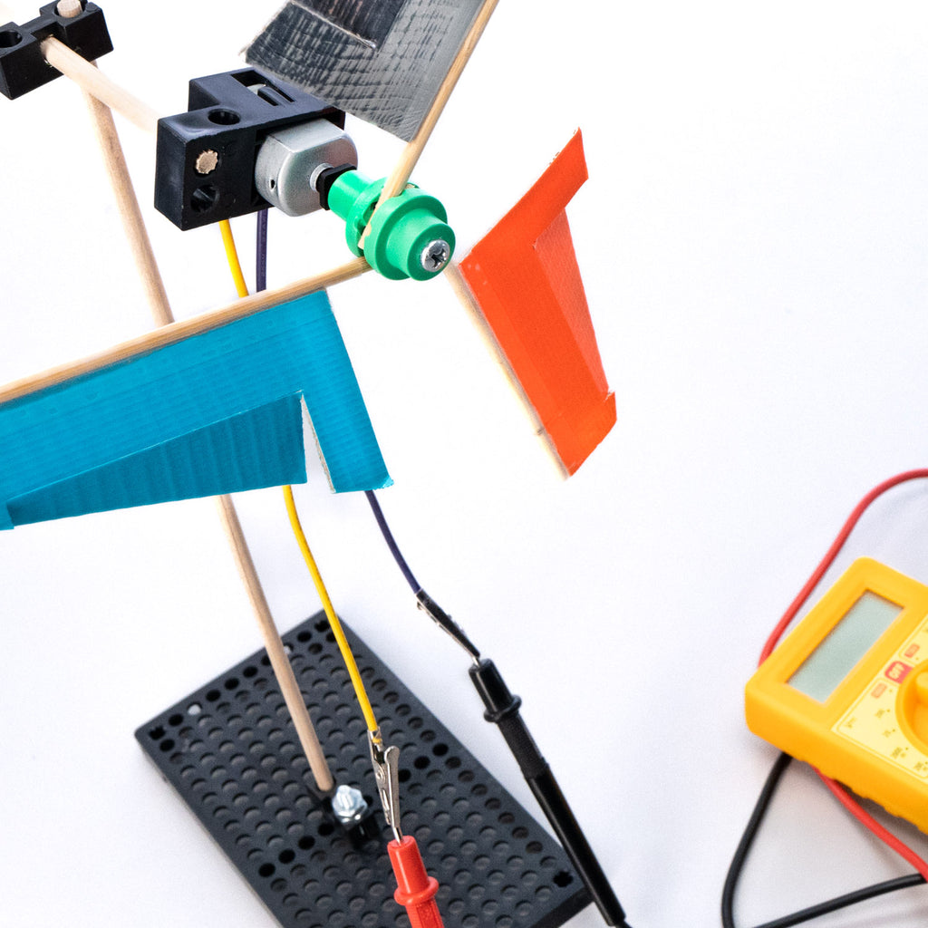 Small Motor w/Leads & Mount, Adapter Pin, AA Single Battery Holder ...