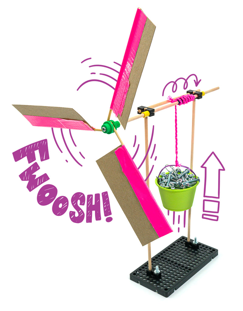 Wind Lift Turbine Activity Pack | Teacher-Designed Kids STEM Activity ...